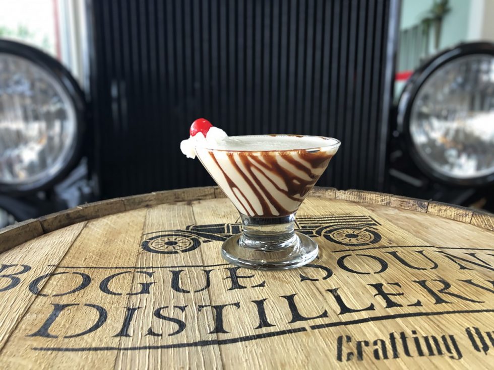 Banana Split Martini with JAPC Peanut Butter Whiskey - Bogue Sound ...