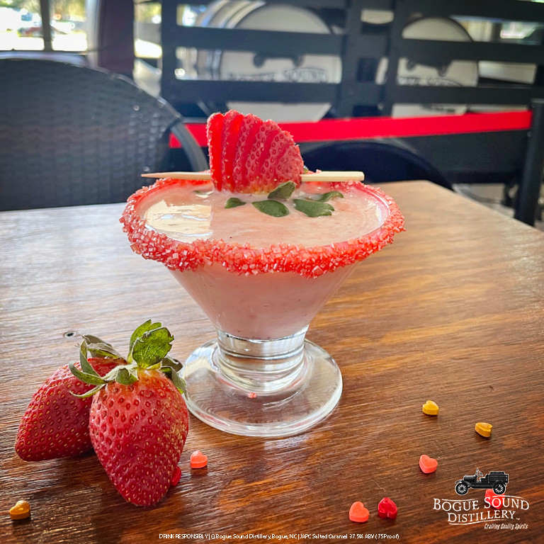 Strawberry Cheesecake Martini | JAPC Salted Caramel Spirit - Bogue ...