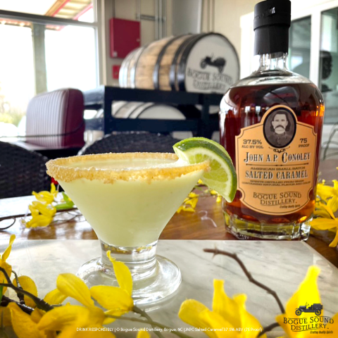 Key Lime Pie Martini | JAPC Salted Caramel Spirit - Bogue Sound Distillery
